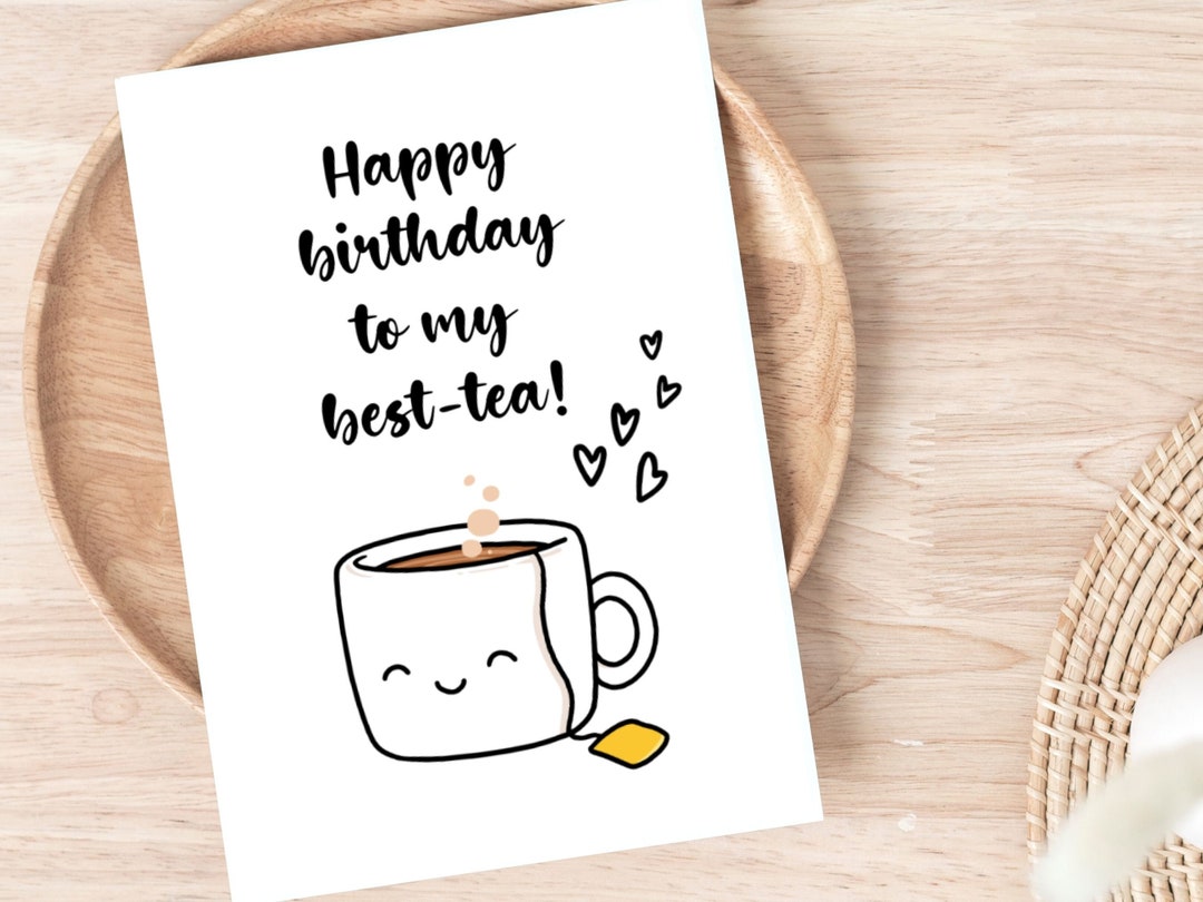 My Bestie Birthday Card, Happy Birthday Bestie, Birthday Card for Best ...