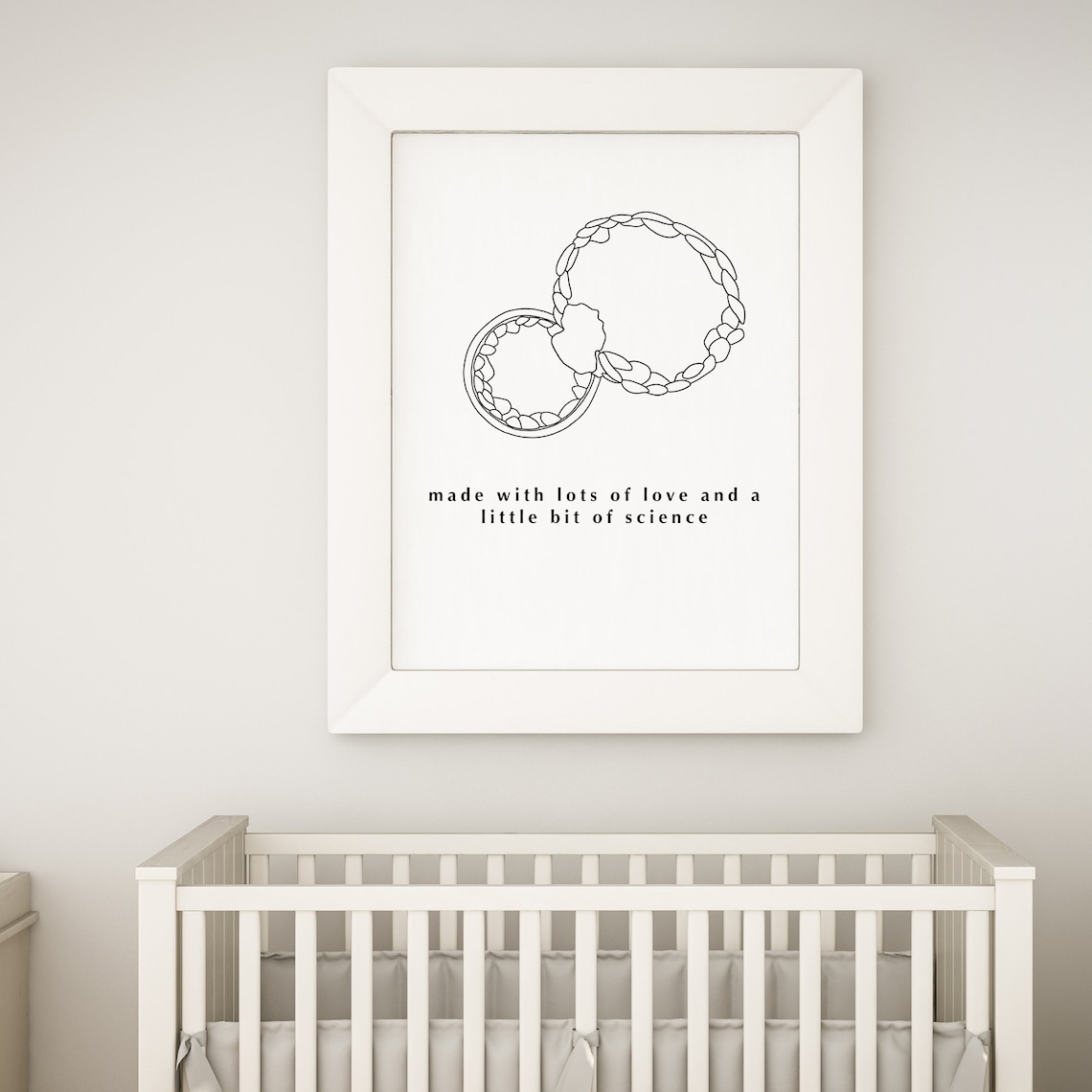 Custom Embryo Line Drawing, Embryo Art, Embryo Design, IVF, Embryology ...