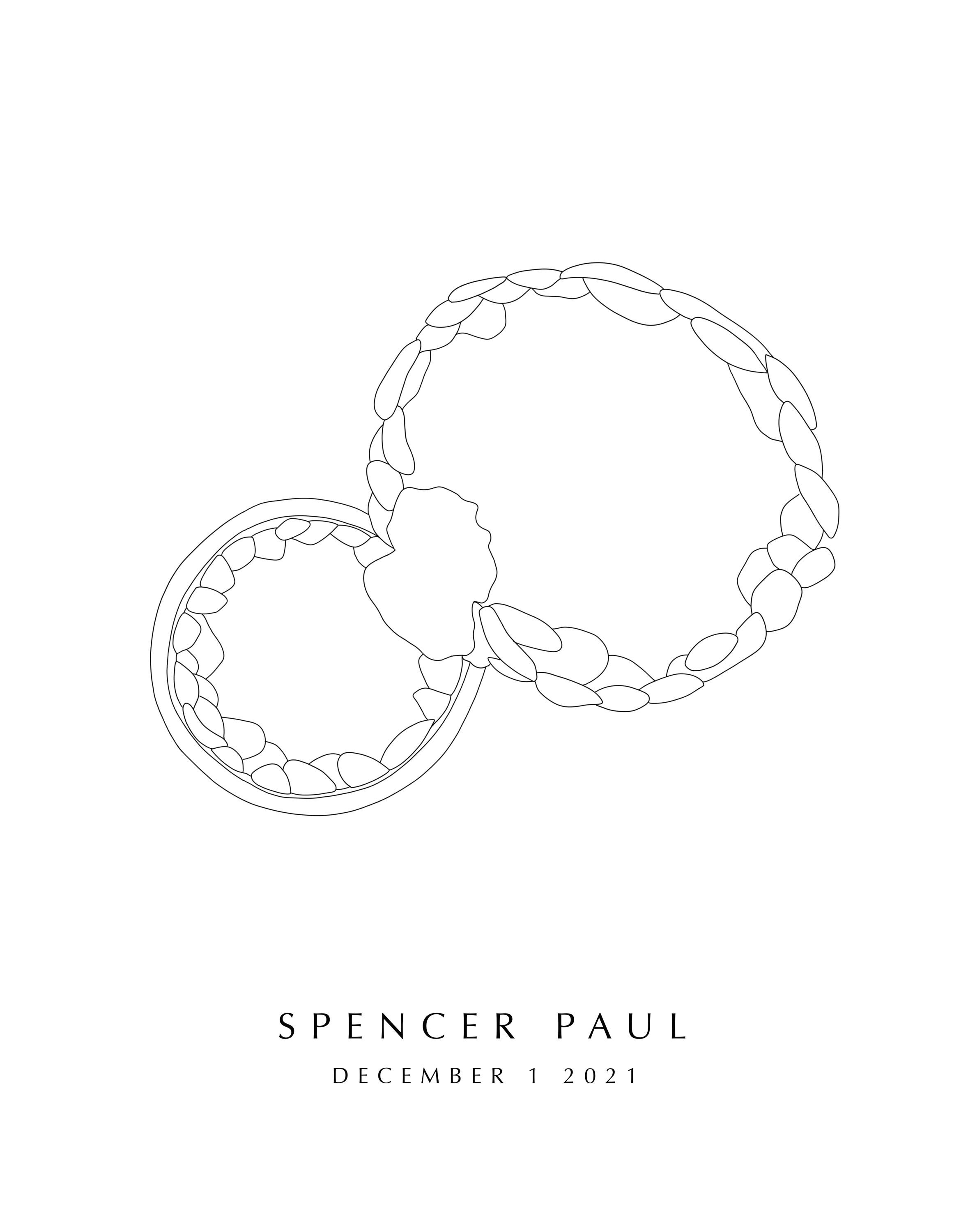 Custom Digital Embryo Print, Custom Embryo Line Drawing, Embryo Art ...