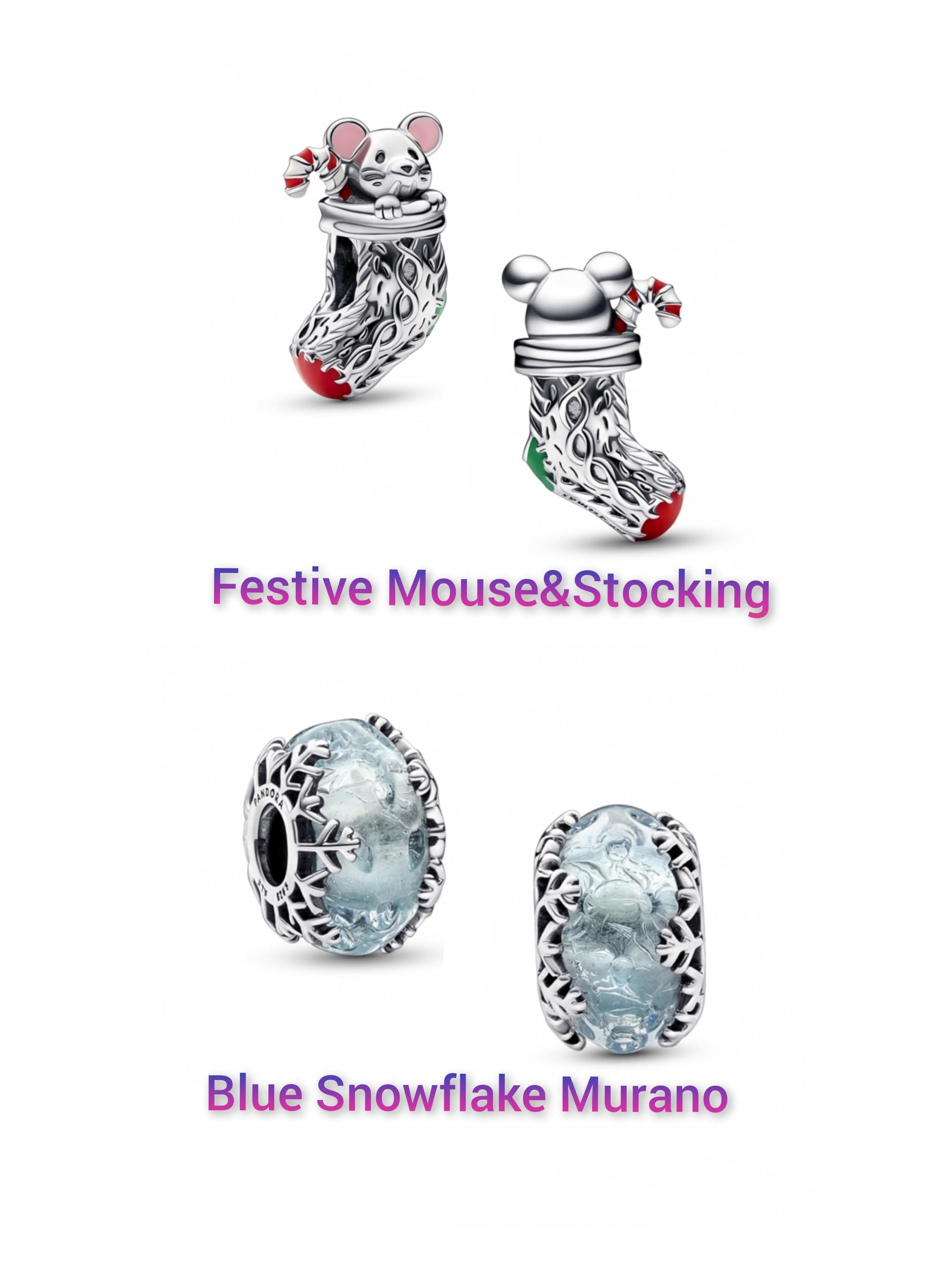 New Pandora Christmas Collection Charms S925 ALE - Etsy