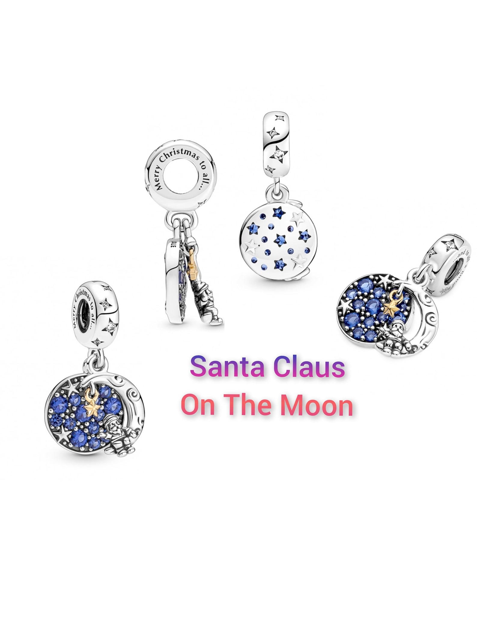 New Pandora Christmas Collection Charms S925 ALE - Etsy