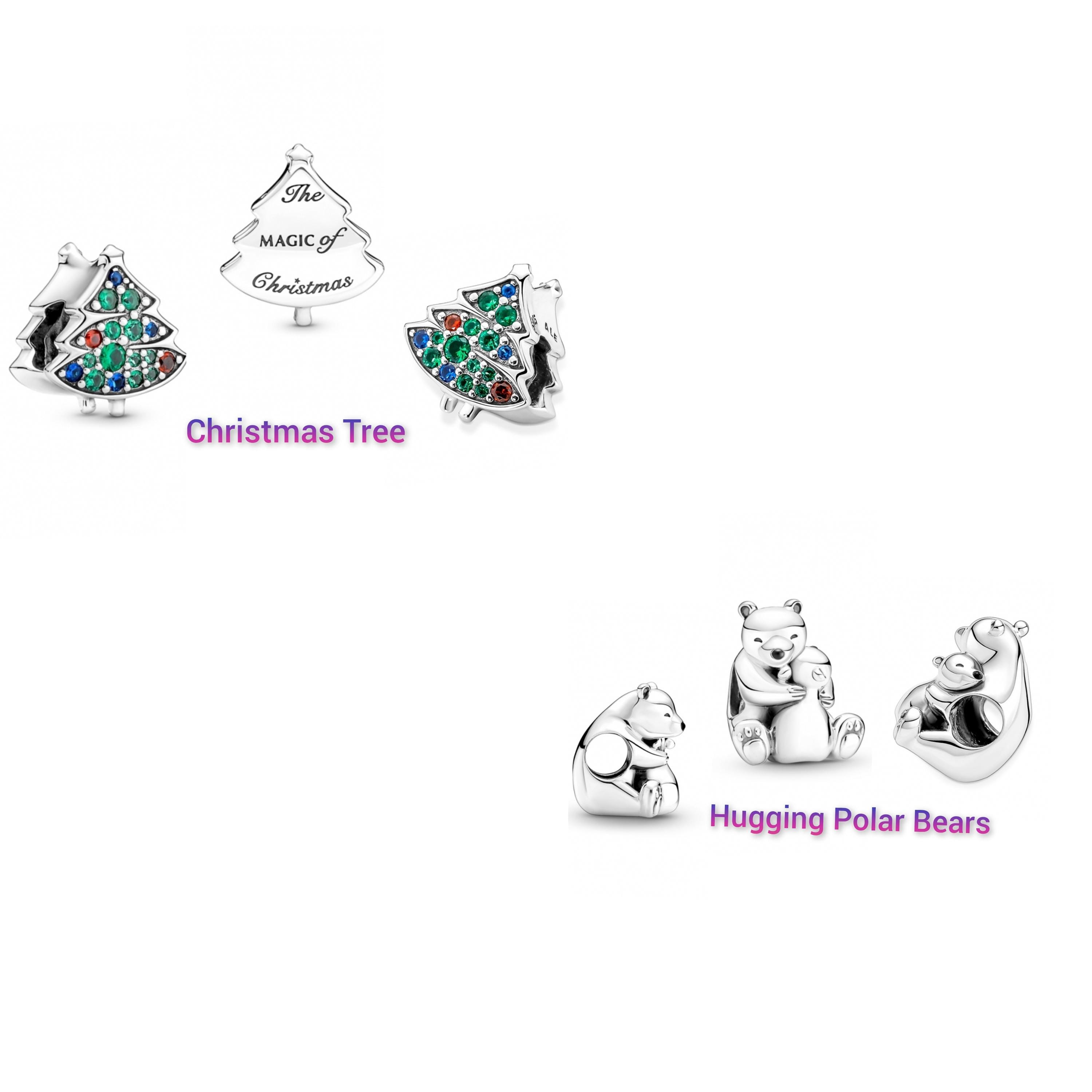 New Pandora Christmas Collection Charms S925 ALE - Etsy