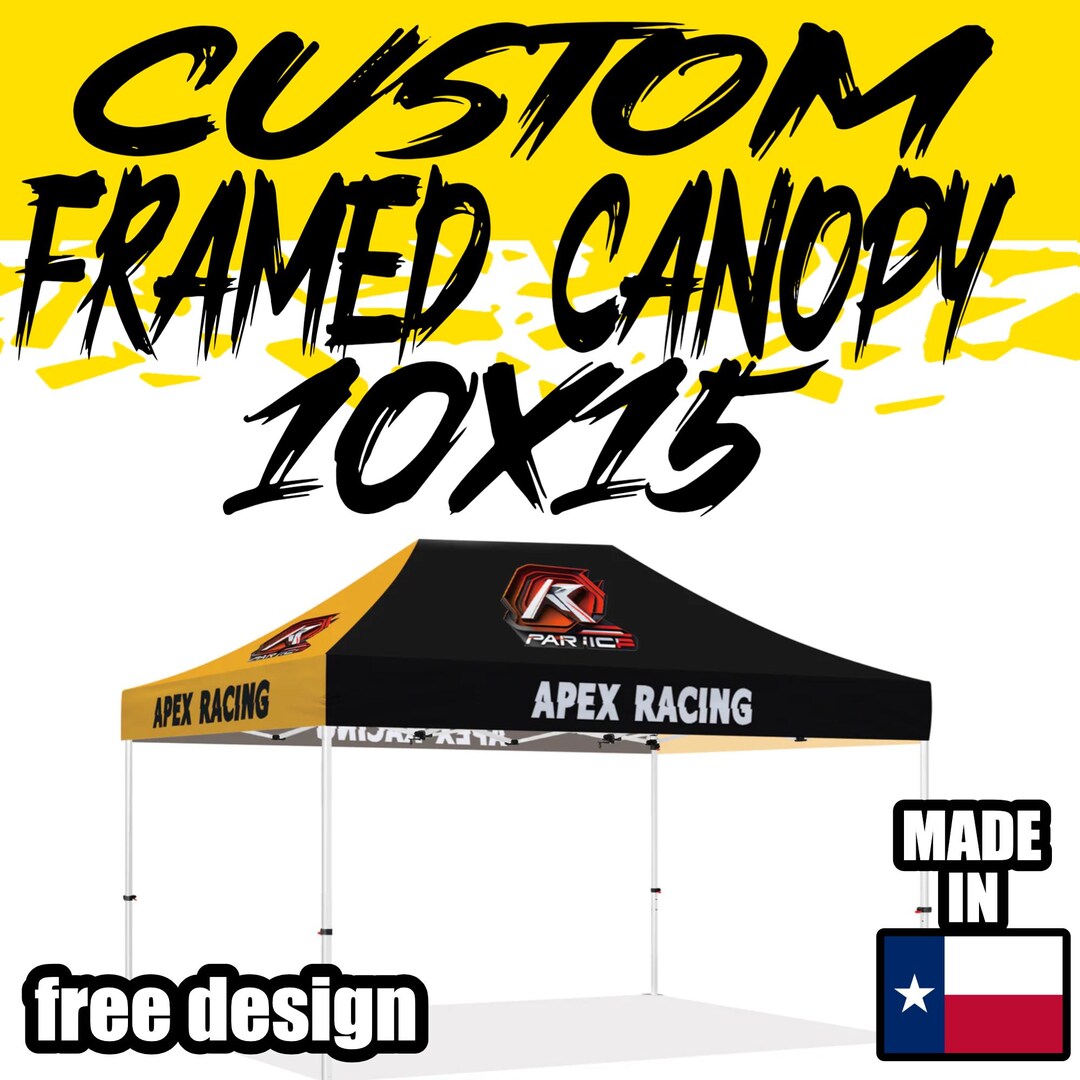 Custom Canopy Tent With Frame Custom 10x15 Canopy Tent Tent Canopy ...