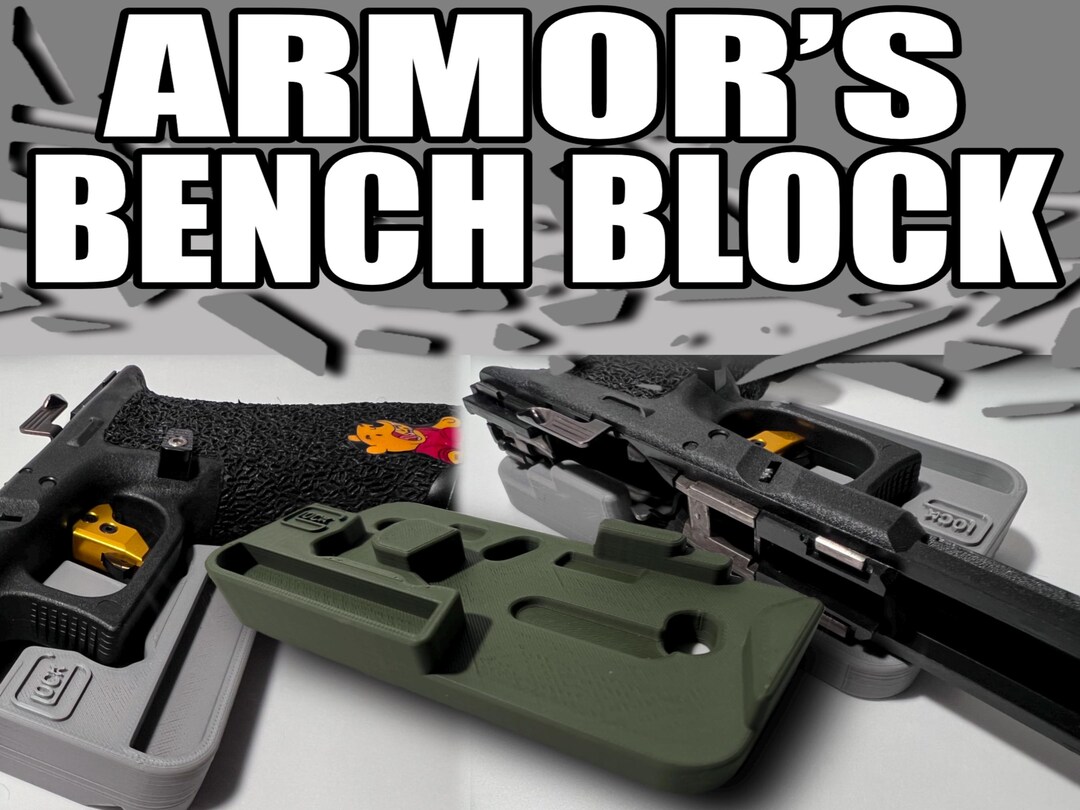 Armorer's Bench Block | Gunsmith's Pin Block | Disassembly & Assembly ...