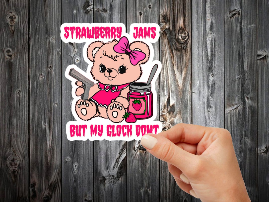 Glock Sticker Funny Sticker Glock Pew Morale Patch Die Cut Sticker ...