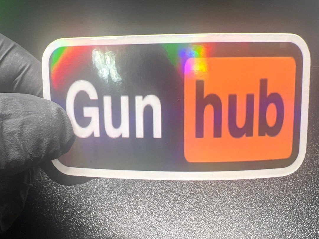 Gun Hub Decal Atf Sticker Gun Slap Funny Sticker Gun - Etsy