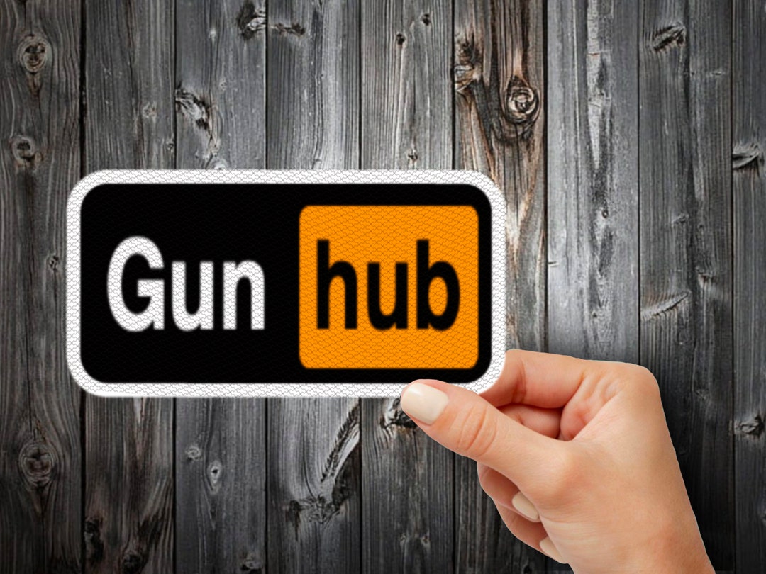 Gun Hub Decal Atf Sticker Gun Slap Funny Sticker Gun Sticker Arm Brace ...