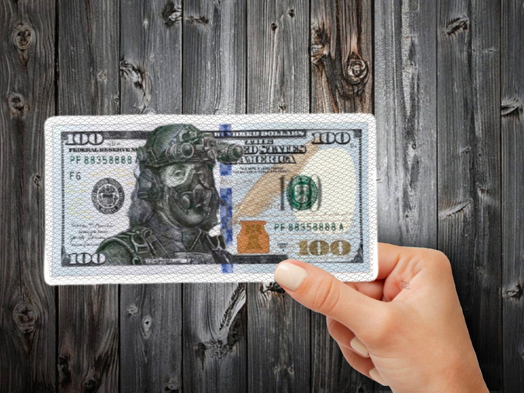 Operator Cash Decal Atf Sticker Night Vision gun Sticker Arm Brace Ar15 ...