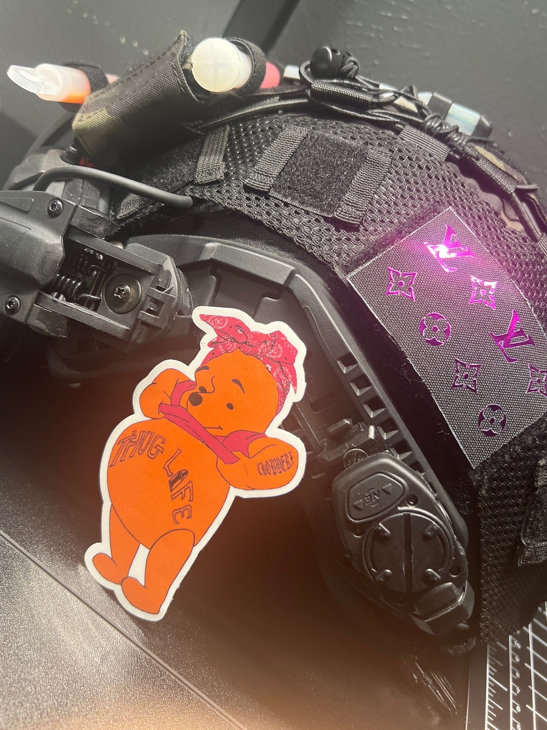 Thug Life Decal Winnie the Pooh Winnie the Pew Die Cut - Etsy