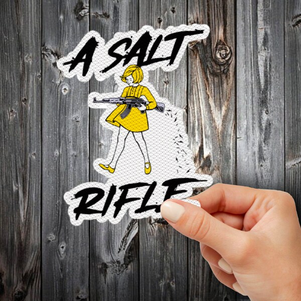 Assault Rifle Decal - Etsy