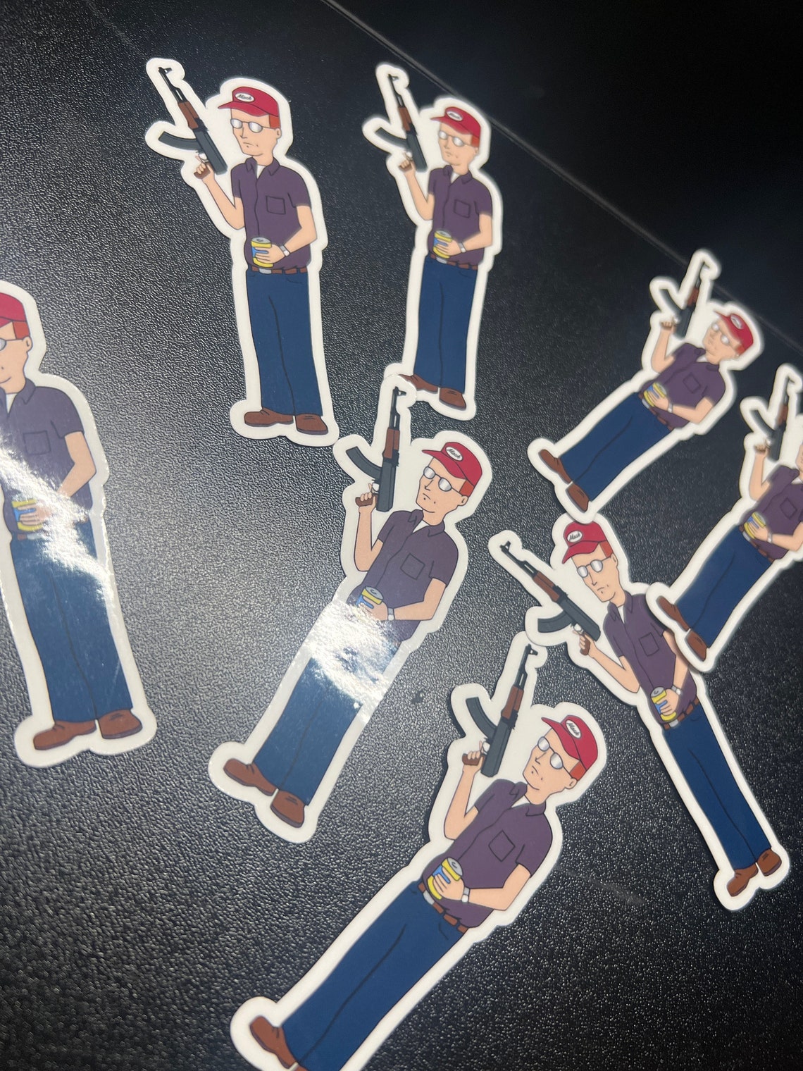 Ak47 Sticker Dale Gribble Funny Sticker Gun Sticker - Etsy