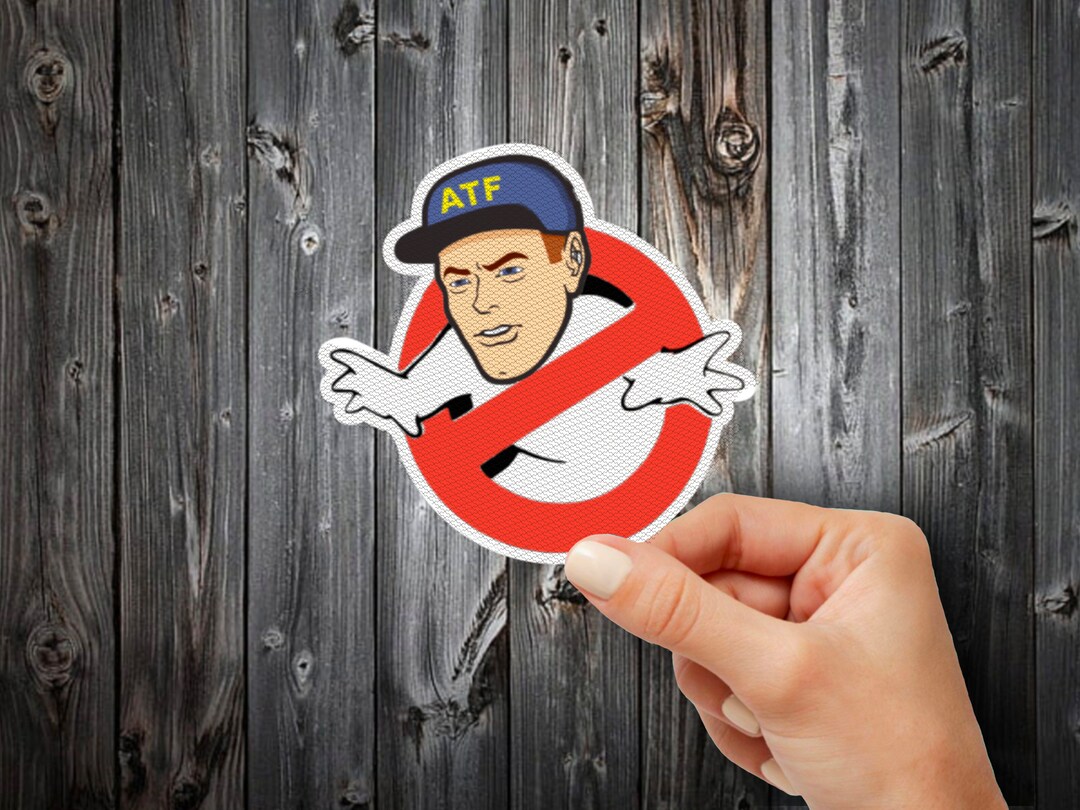 Atf Busters Sticker | Ghostbusters | Halloween | Funny Sticker | Fed ...