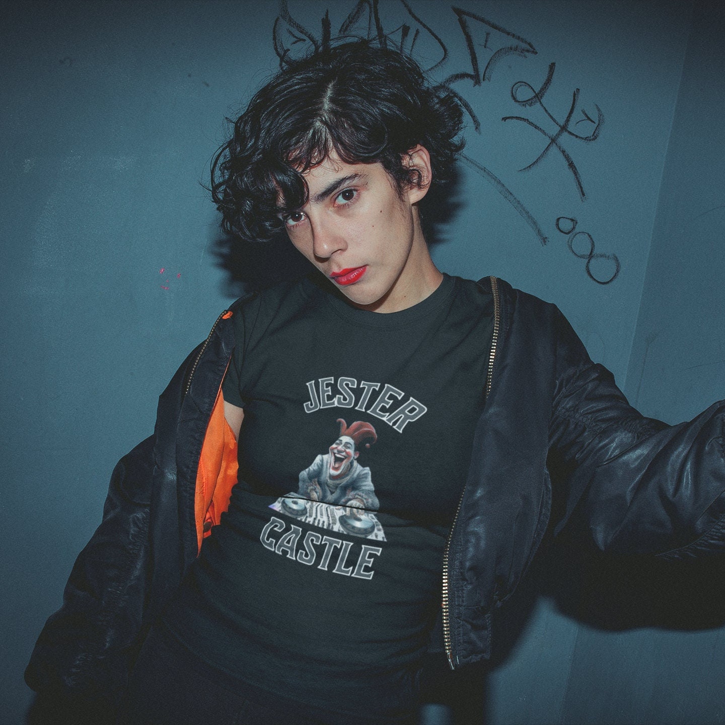 Jester Castle Premium Camiseta unisex, Jester Castle Comedy Club ...