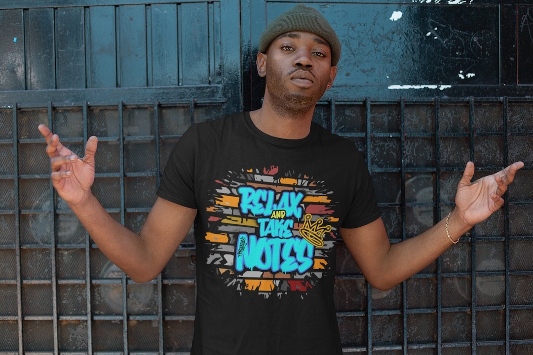 Relax and Take Notes Tee, Street Wear Tee, Biggie Tee, Notorious BIG ...