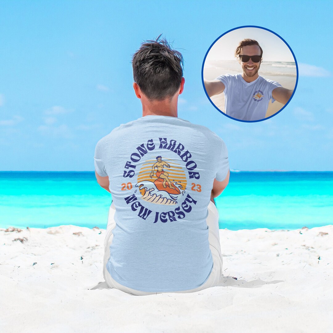Stone Harbor 2023 Tee Shirt, NJ Beaches Tee Shirt, Jersey Shore Shirt ...