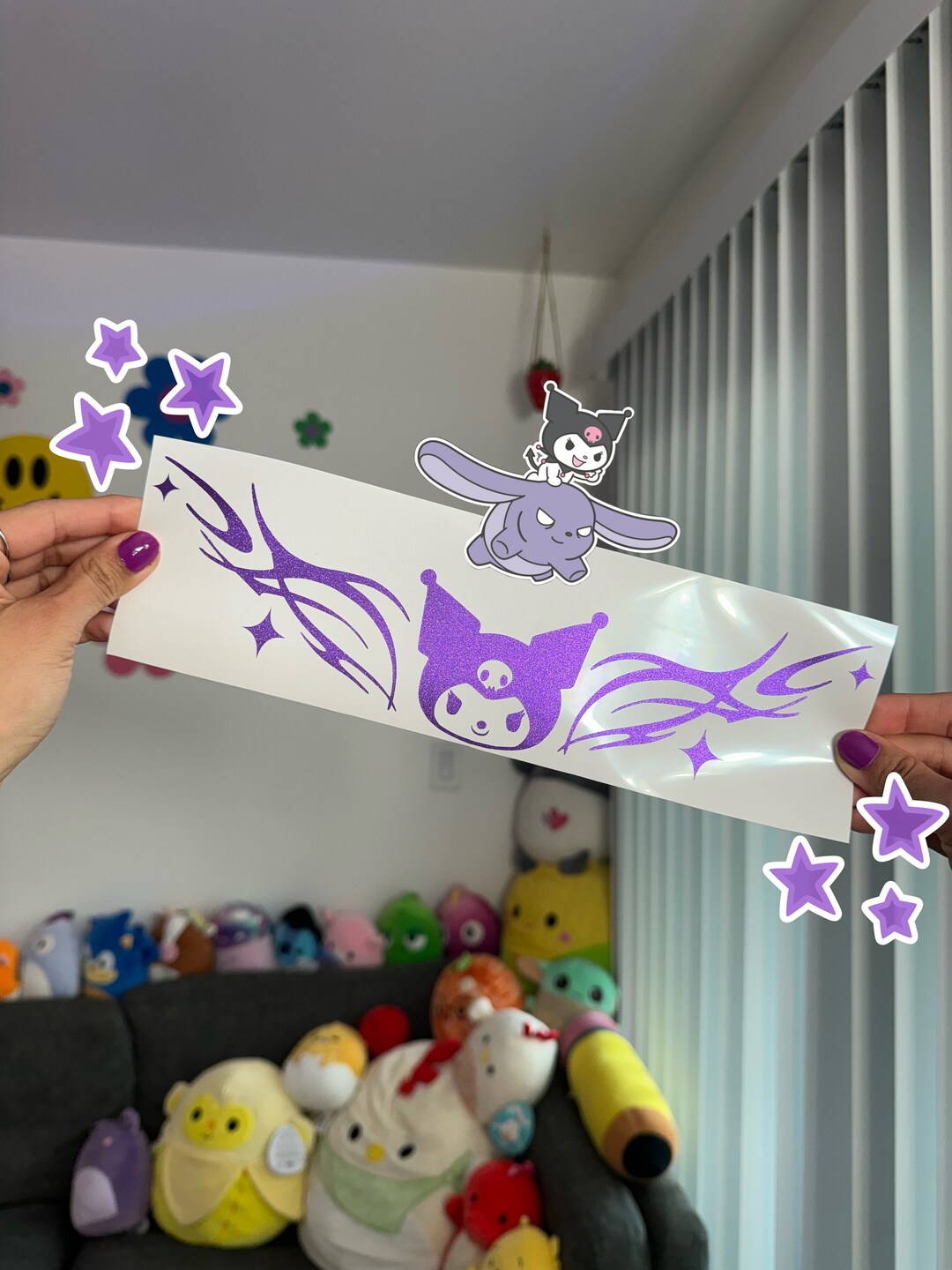 Kuro Cutie Tramp Stamp Decal | Cute Car Tramp Stamp | Cute Car Decal | Cute Car Sticker ...