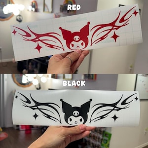 Kuro Cutie Tramp Stamp Decal | Cute Car Tramp Stamp | Cute Car Decal | Cute Car Sticker ...