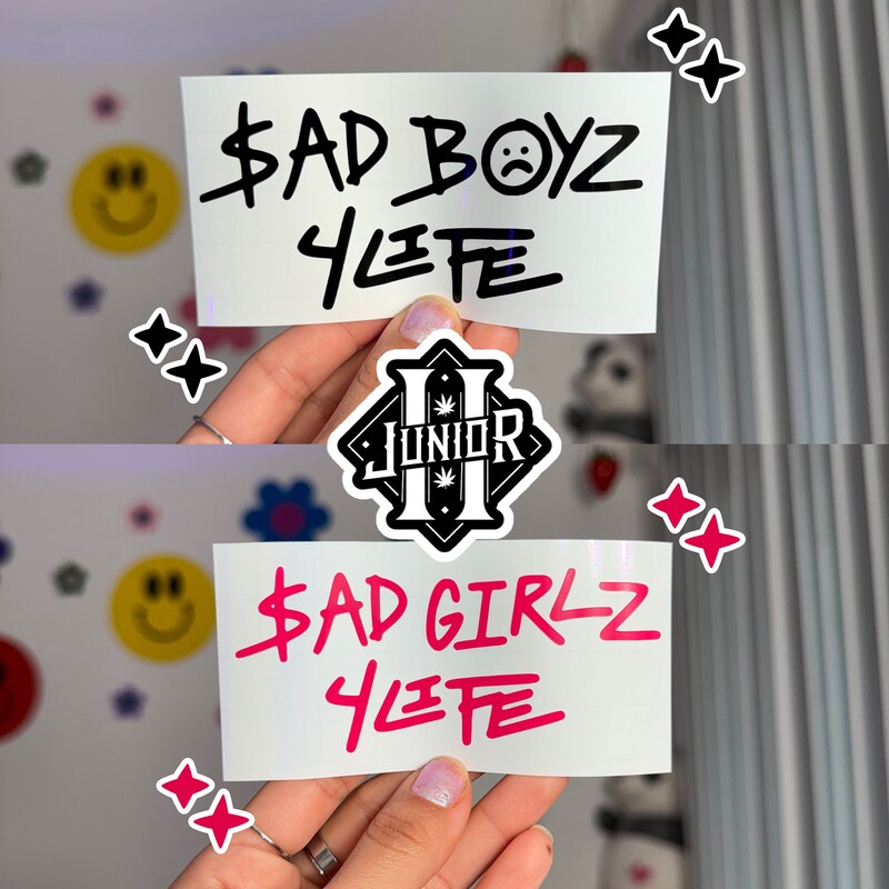 Sad boyz junior h - Etsy México