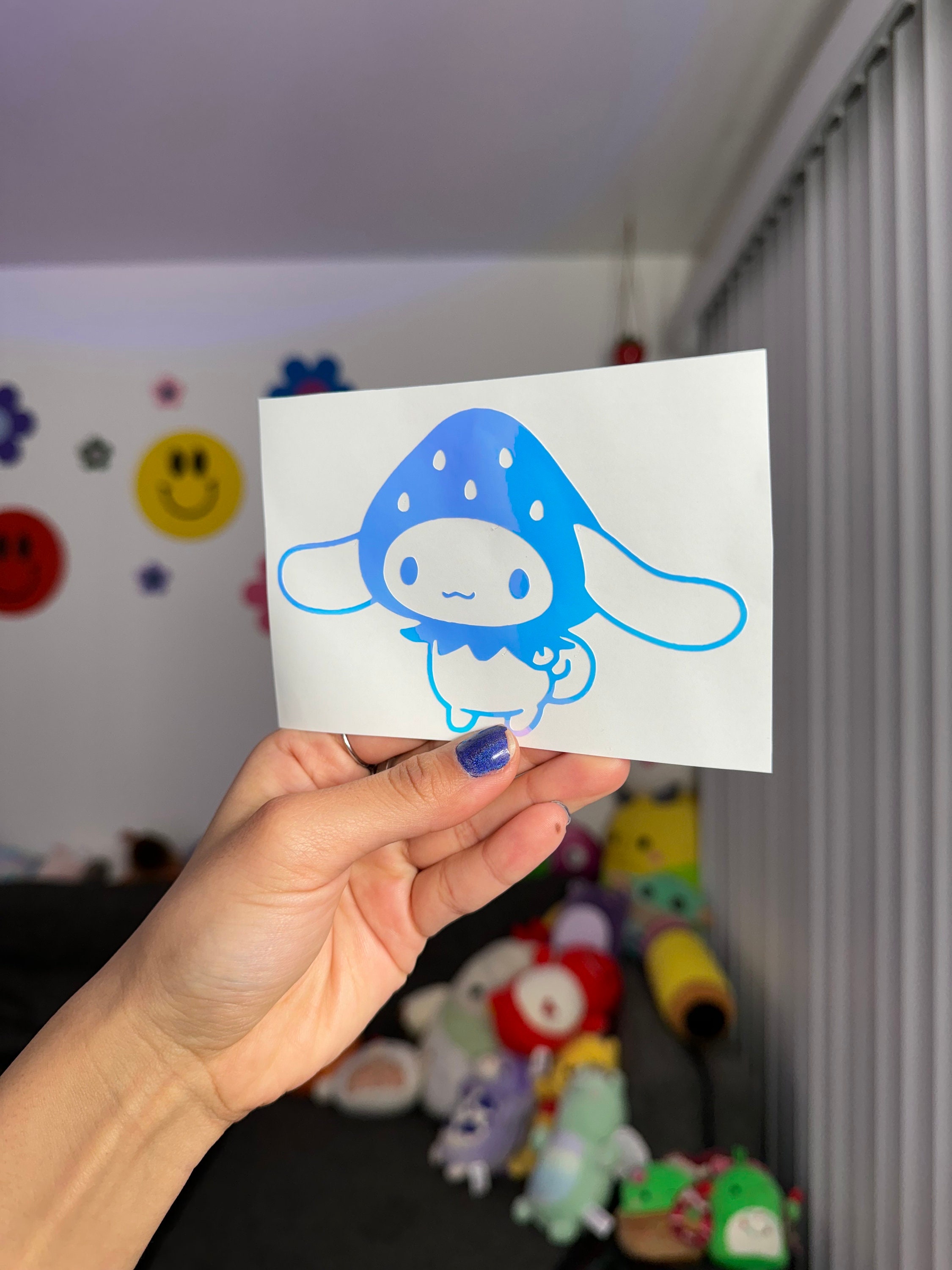 Cinnamoroll Strawberry Cutie Vinyl Decal Cute Car Sticker Cute Bumper ...