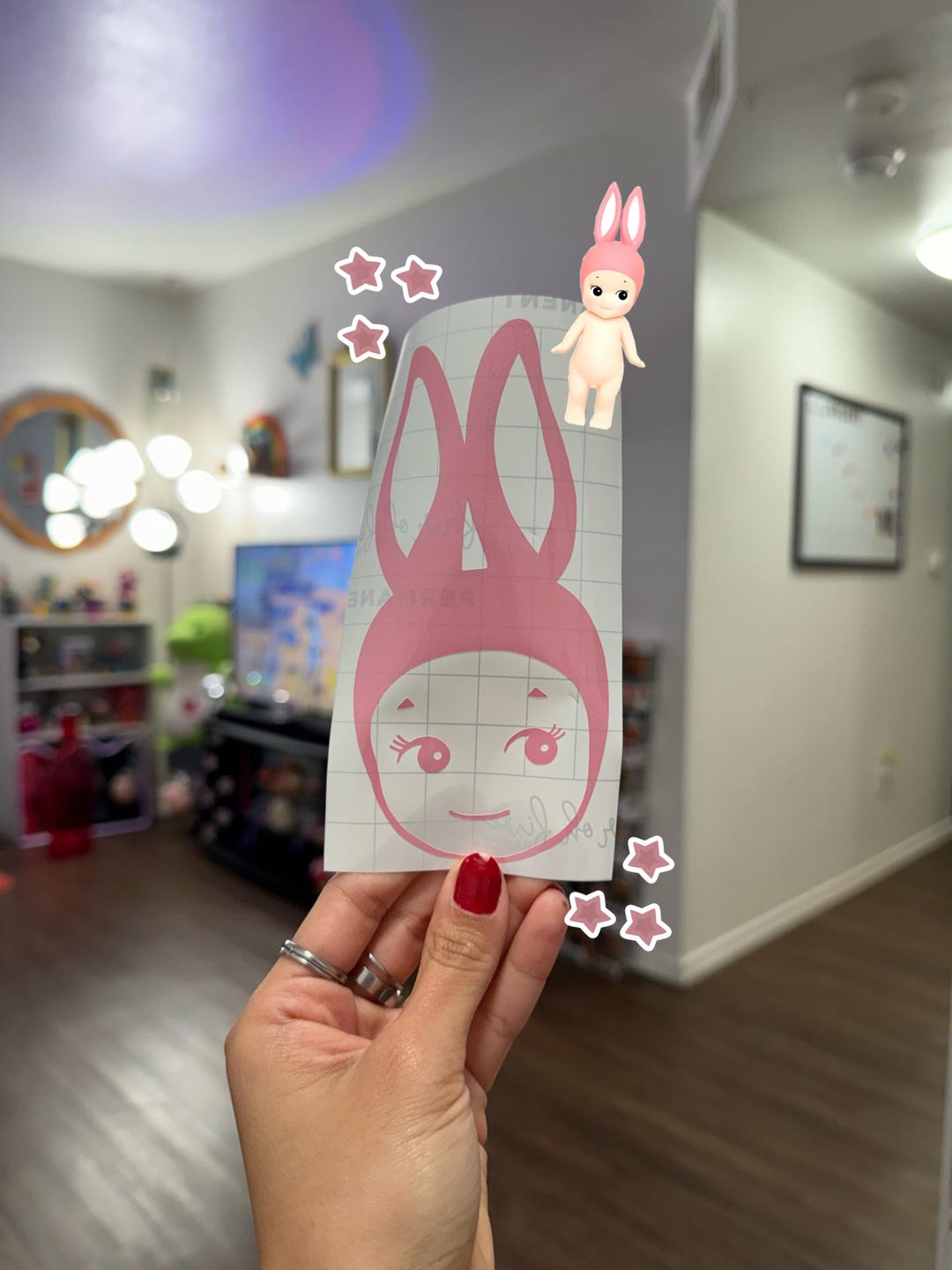 Sonny Angel Bunny Cutie Decal | Cute Car Stickers | Cute Car Decal ...