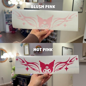 Kuro Cutie Tramp Stamp Decal | Cute Car Tramp Stamp | Cute Car Decal | Cute Car Sticker ...