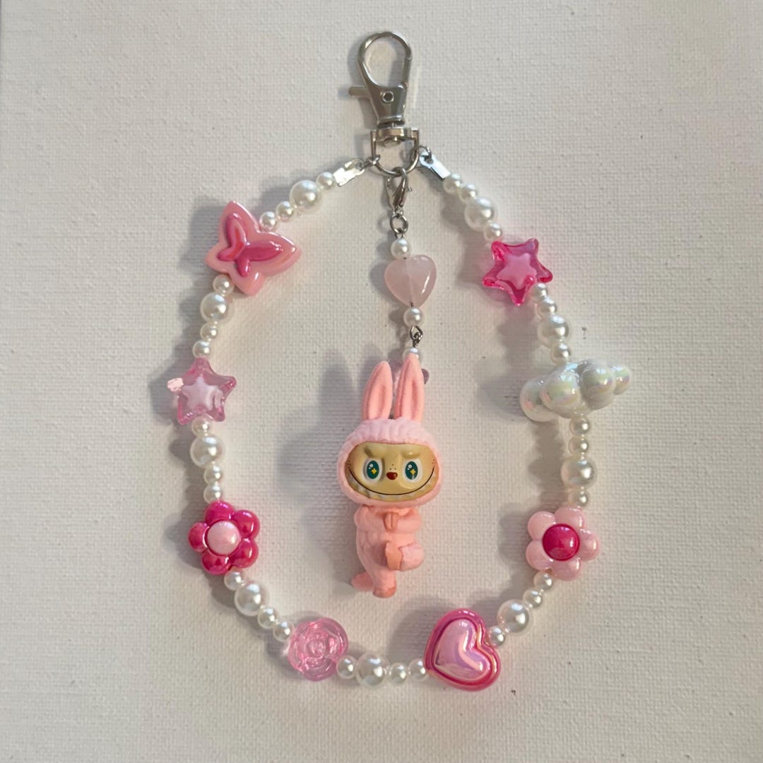 Labubu Keychain | Labubu Bag Charm | Labubu Yoga | Purse Keychain ...