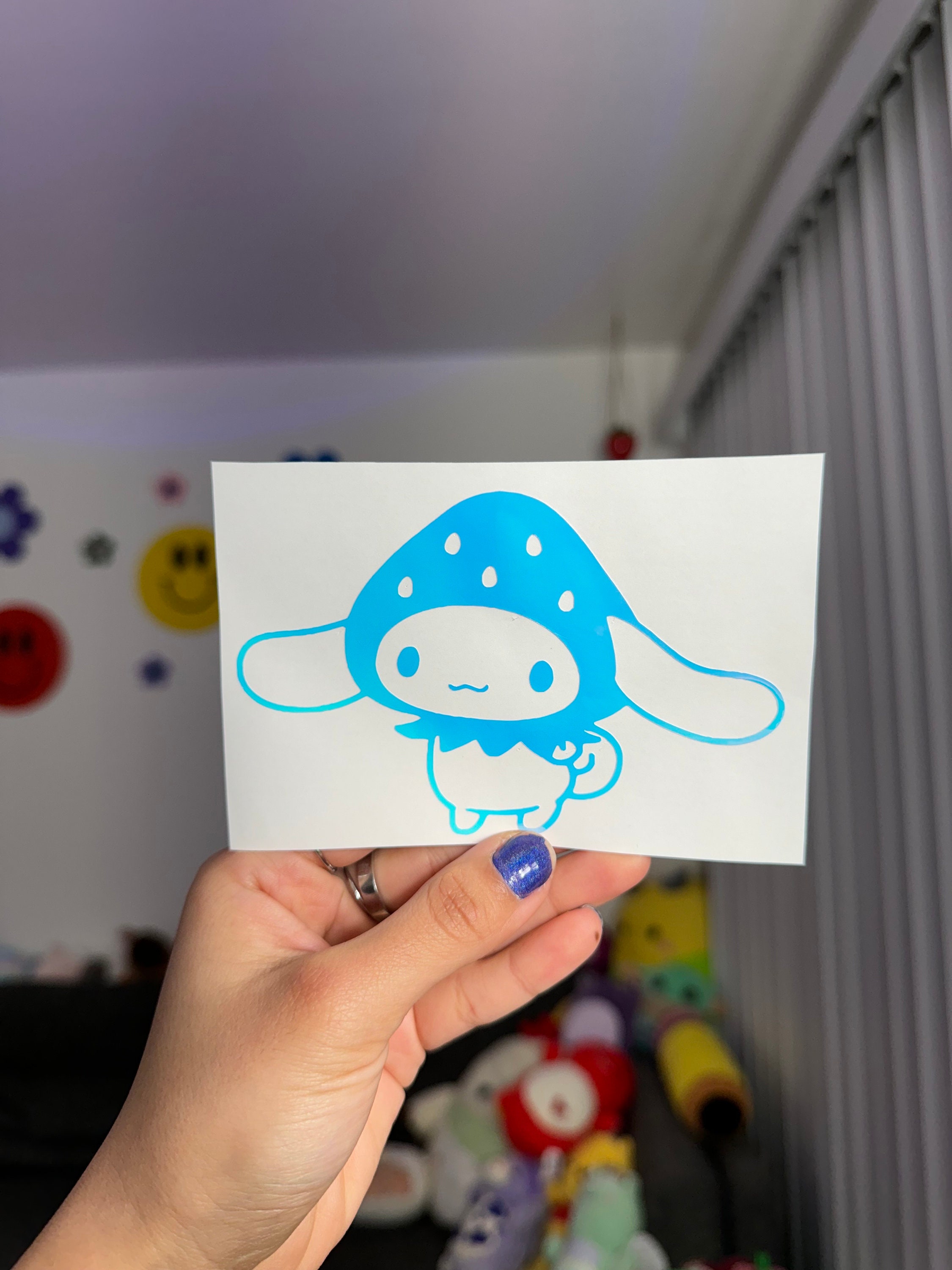 Cinnamoroll Strawberry Cutie Vinyl Decal Cute Car Sticker Cute Bumper ...