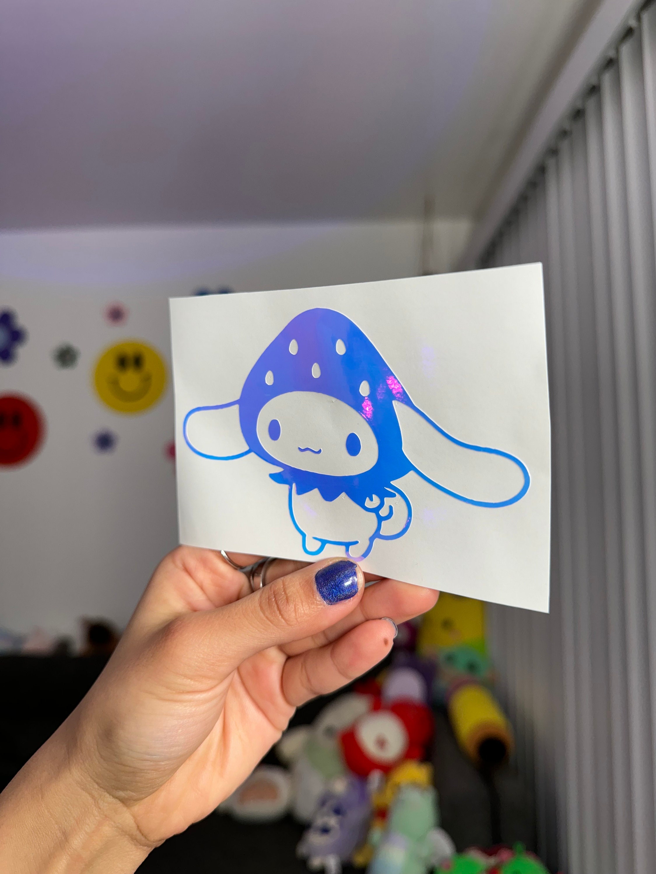 Cinnamoroll Strawberry Cutie Vinyl Decal Cute Car Sticker Cute Bumper ...