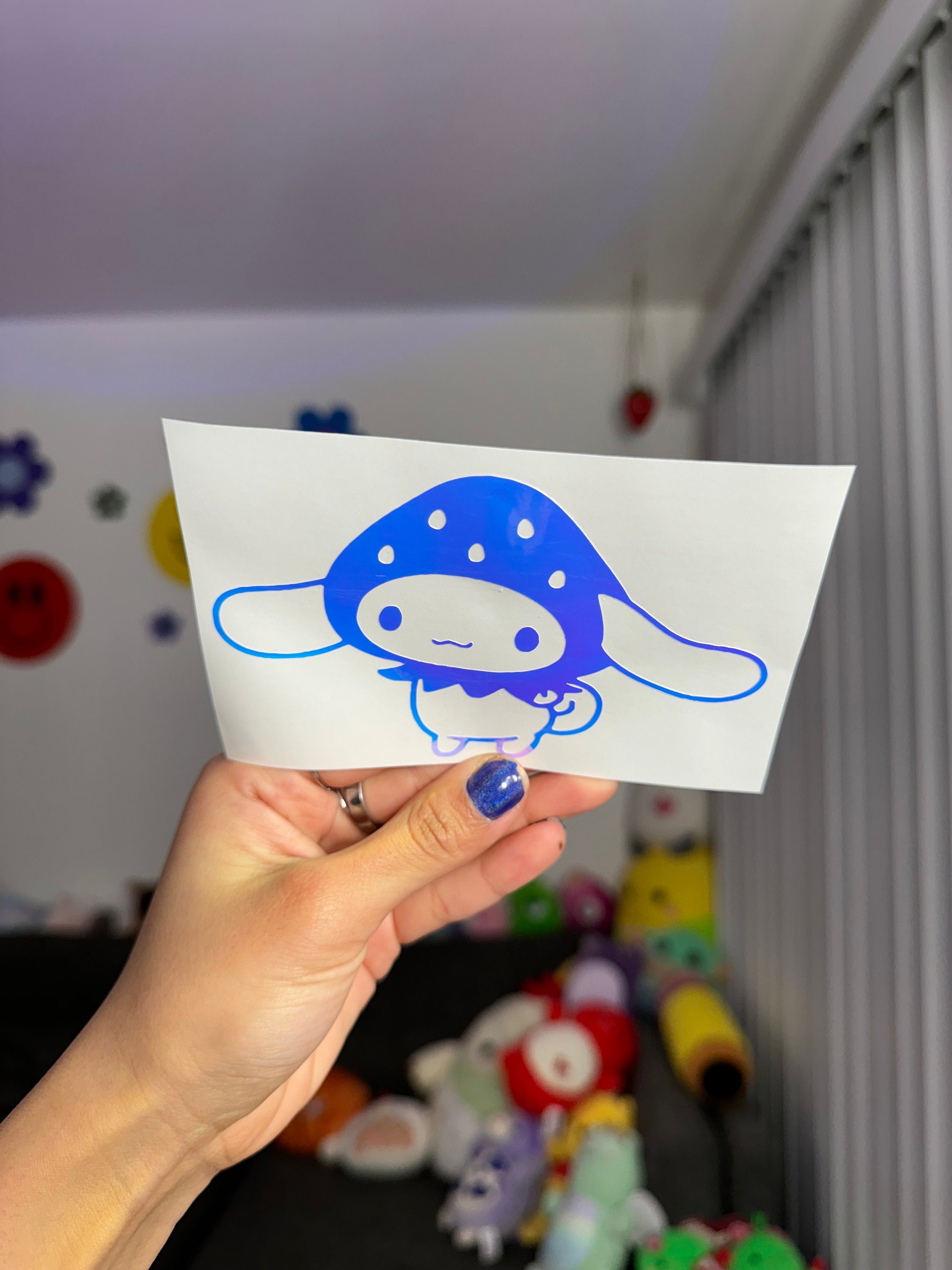 Cinnamoroll Strawberry Cutie Vinyl Decal Cute Car Sticker Cute Bumper ...