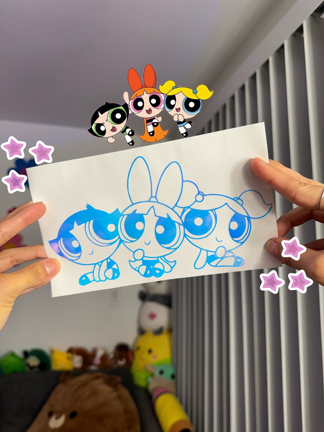 Power Puff Girls Car Decal Cute Car Stickers Cute Car Decal Car Decals ...