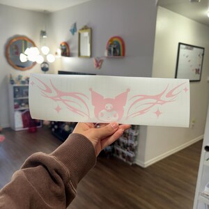 Kuro Cutie Tramp Stamp Decal Cute Car Tramp Stamp Cute Car Decal Cute Car Sticker Shimmer Decal ...