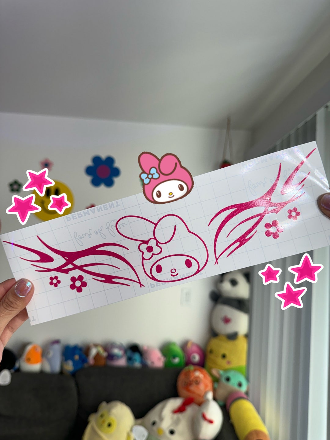 Melody Cutie Tramp Stamp Decal | Cute Car Tramp Stamp | Cute Car Decal | Cute Car Sticker ...