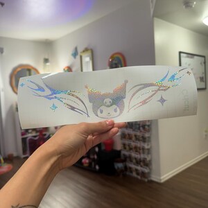 Kuro Cutie Tramp Stamp Decal Cute Car Tramp Stamp Cute Car Decal Cute Car Sticker Shimmer Decal ...