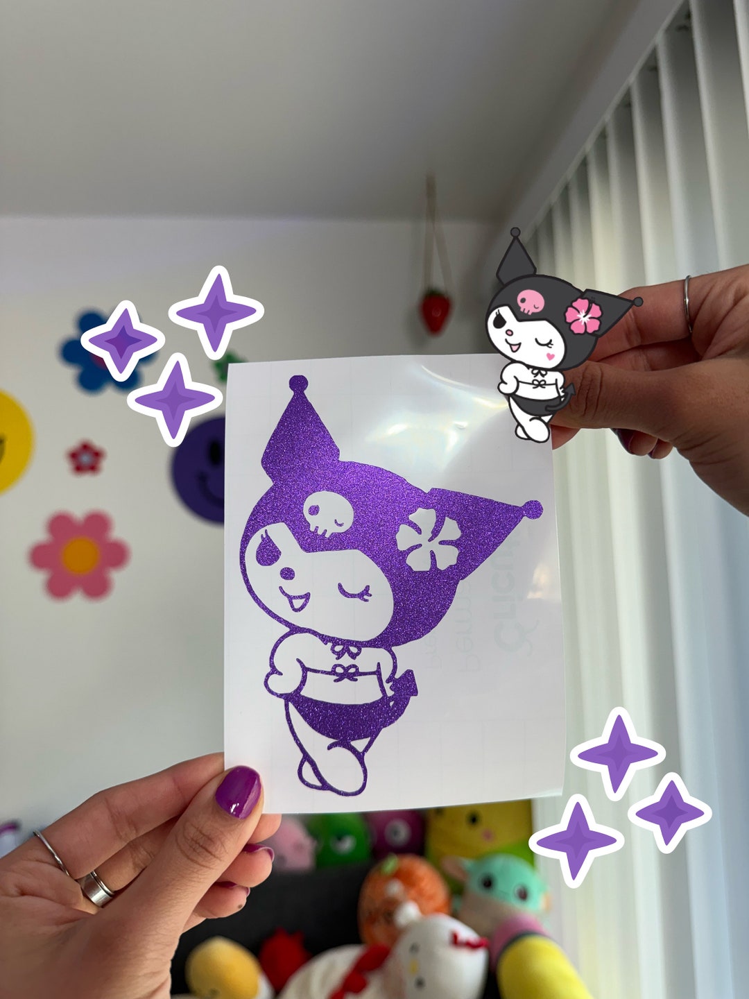 Kurommi Bikini Cutie Vinyl Decal Cute Car Sticker Cute Bumper Sticker ...