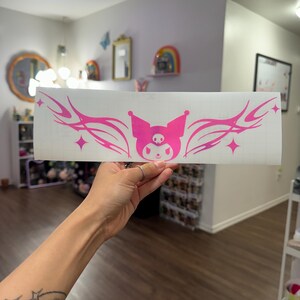 Kuro Cutie Tramp Stamp Decal Cute Car Tramp Stamp Cute Car Decal Cute Car Sticker Shimmer Decal ...