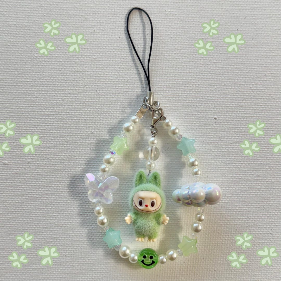 Labubu Keychain | Labubu Bag Charm | Labubu Yoga | Purse Keychain ...