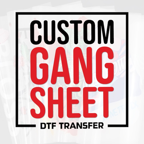 Gang Sheet 108 - Etsy