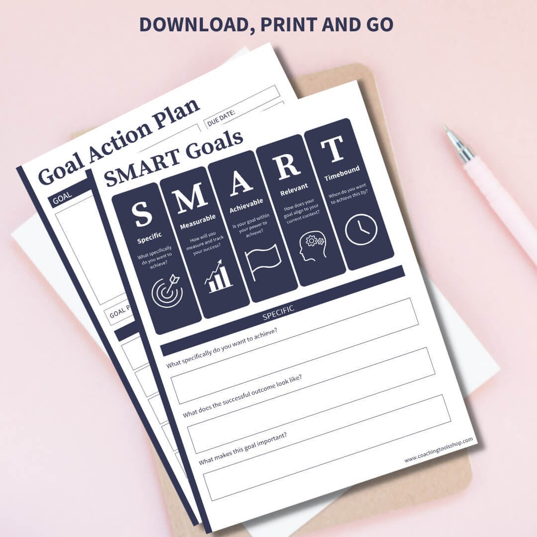 New Client Intake Forms Goal Setting Template Planners and - Etsy