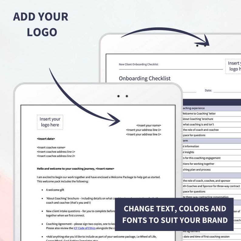 New Client Onboarding Toolkit + Coaching Tools Megapack - Includes ...