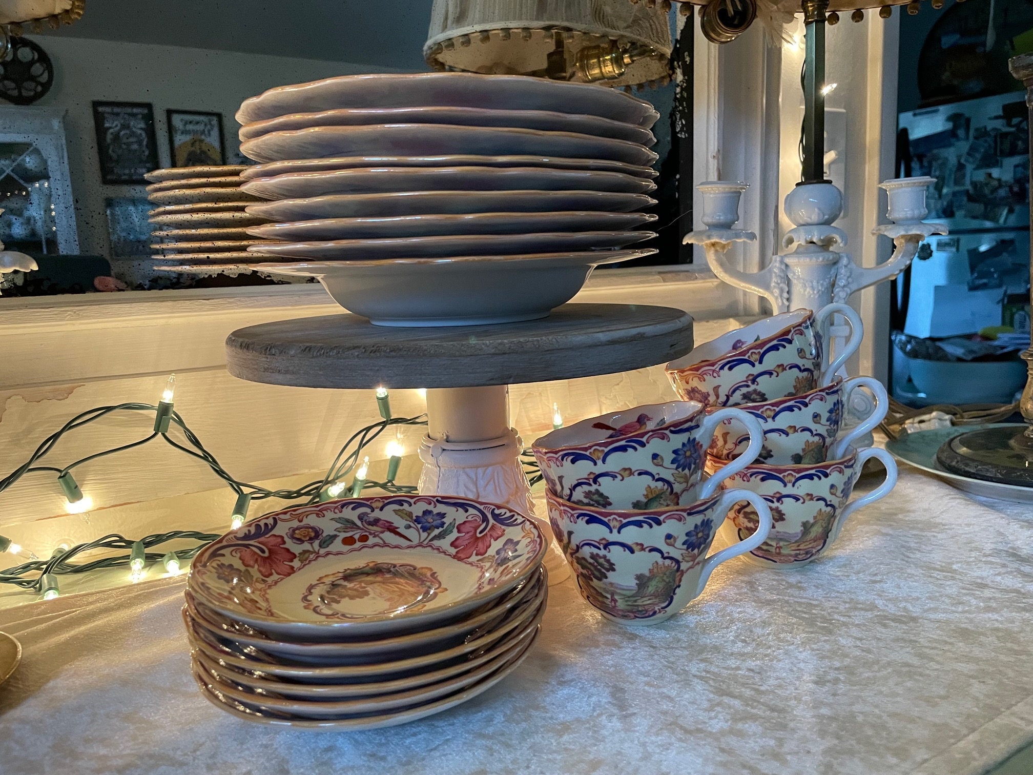 Vintage SPODE Copeland gobelin 20 Piece Exquisite China Set - Etsy