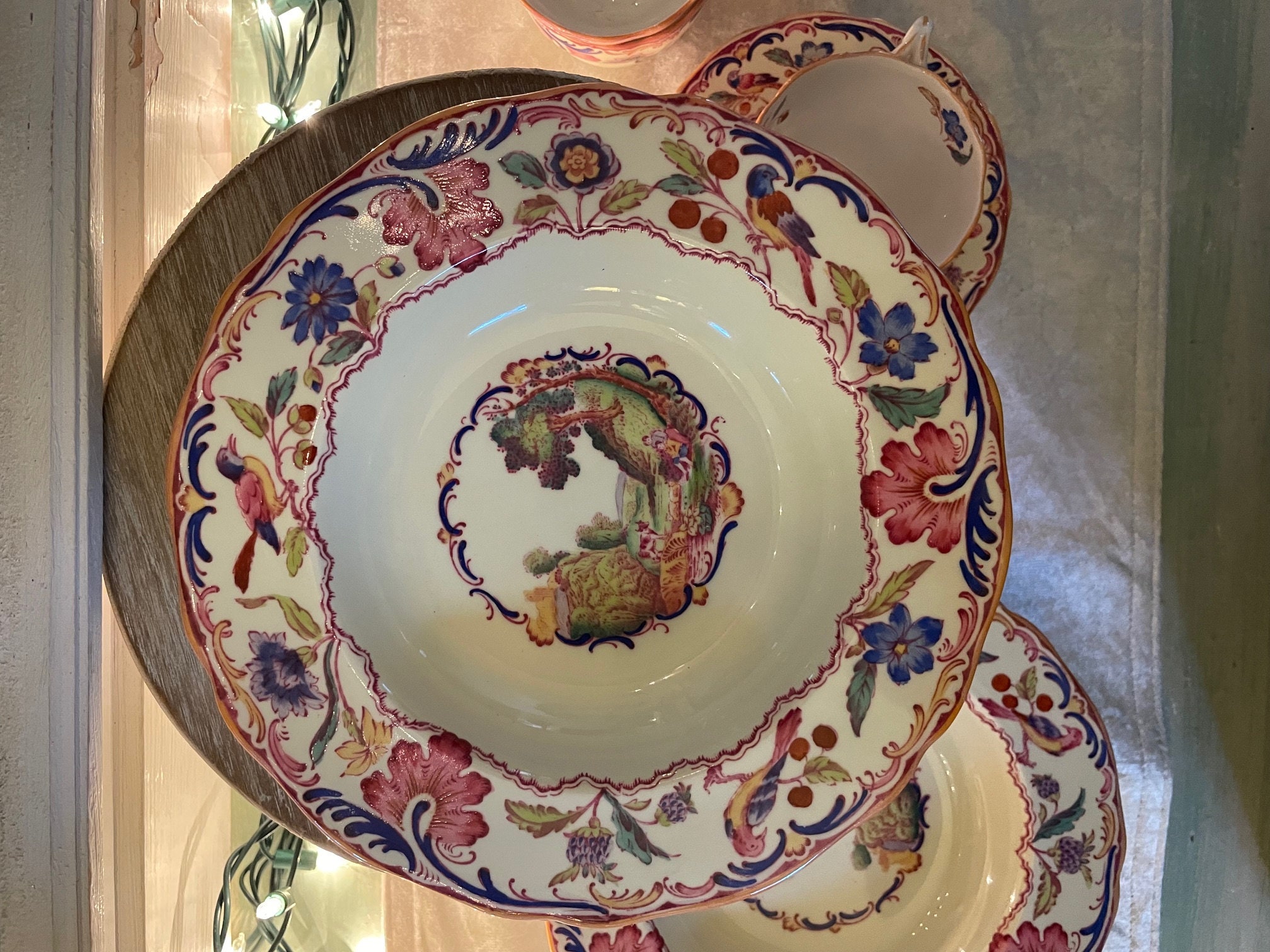Vintage SPODE Copeland gobelin 20 Piece Exquisite China Set - Etsy