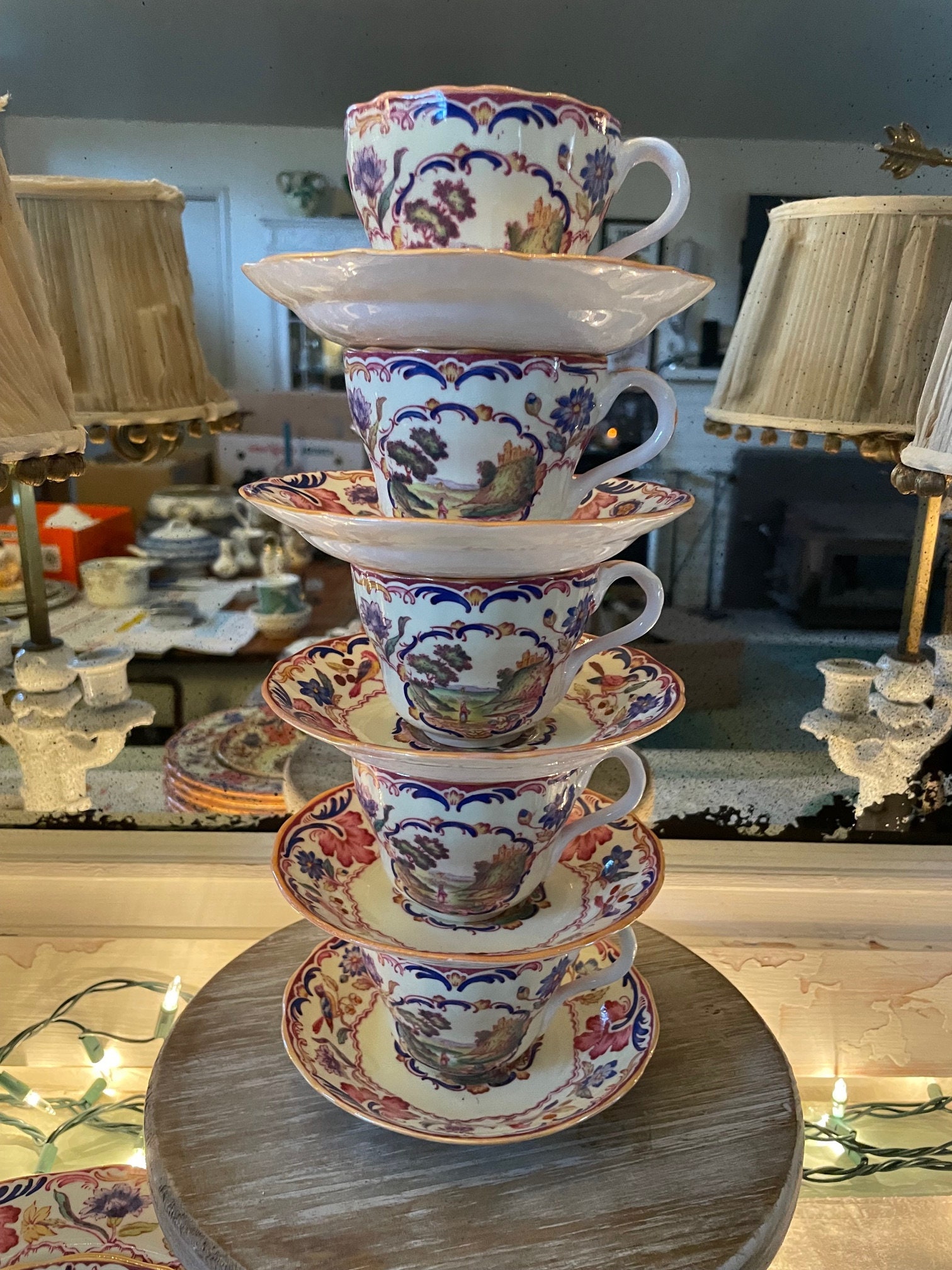 Vintage SPODE Copeland gobelin 20 Piece Exquisite China Set - Etsy