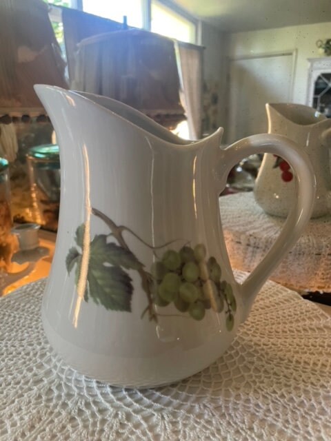 Vintage Cordon Bleu BIA, Cherry, Grape Leaves, Olives, Ironstone ...