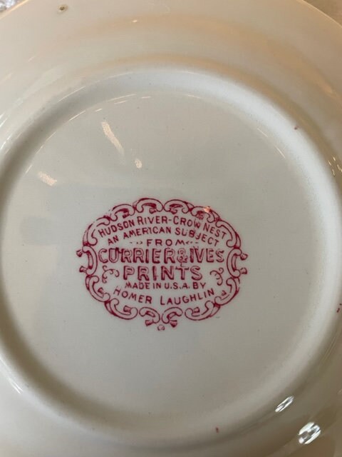 Charming Oh so Sweet Courier and Ives american - Etsy