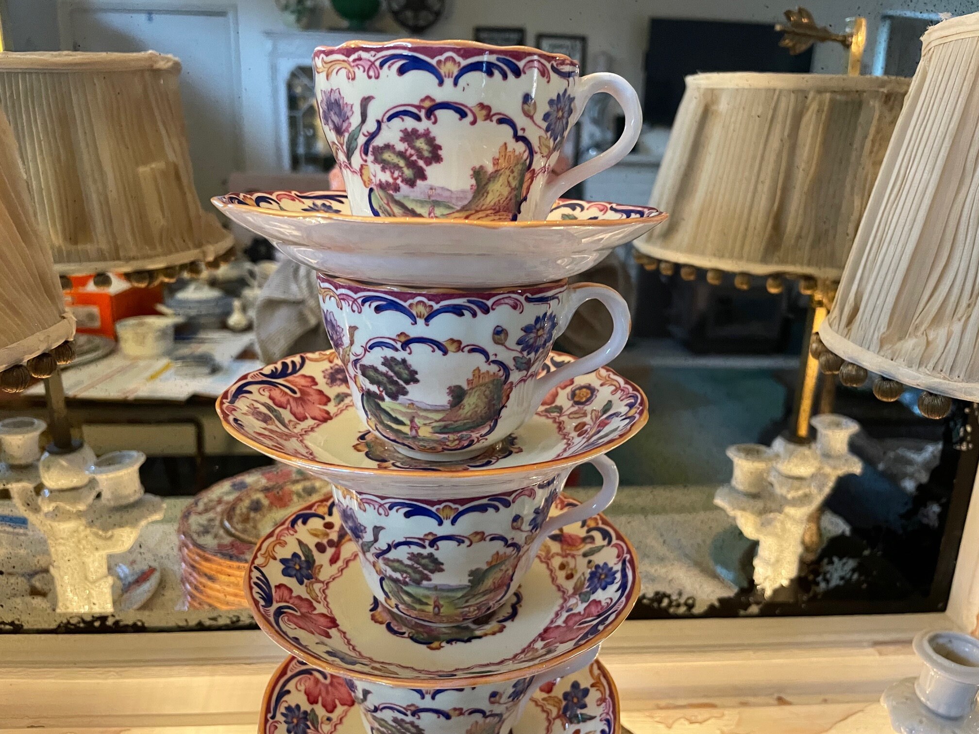 Vintage SPODE Copeland gobelin 20 Piece Exquisite China Set - Etsy