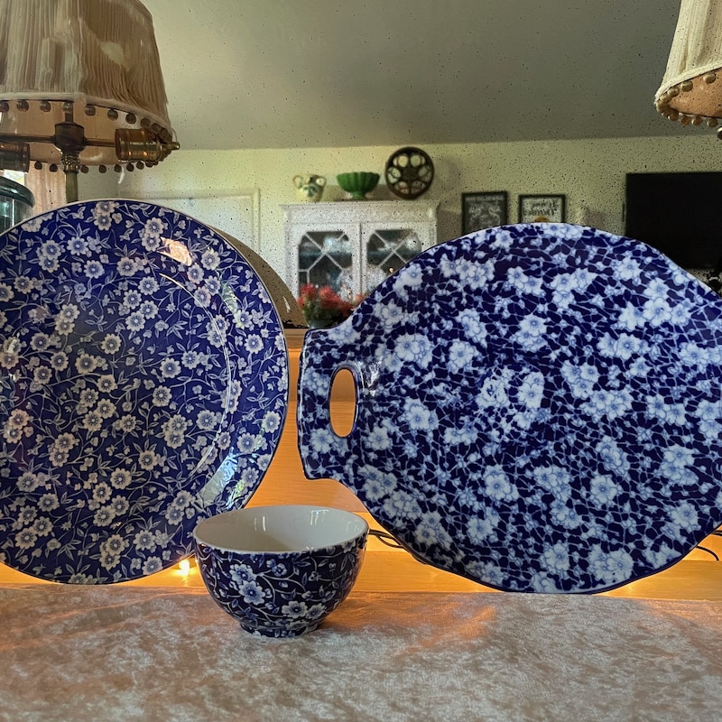 Blue Chintz - Etsy