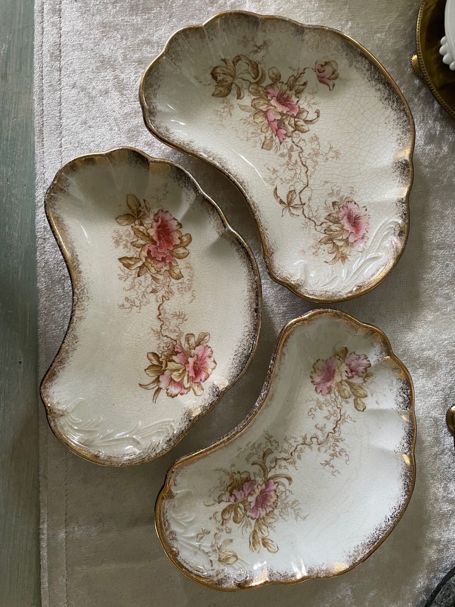 Mismatchvintage Ironstone Bone Dishes, Johnson Brothers, E.E.C Co ...