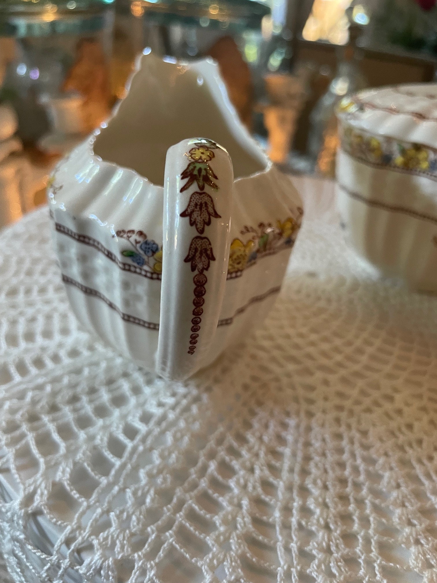 Rare Copeland Spode, Buttercup Pattern, Large Vegetable Bowl, Creamer ...