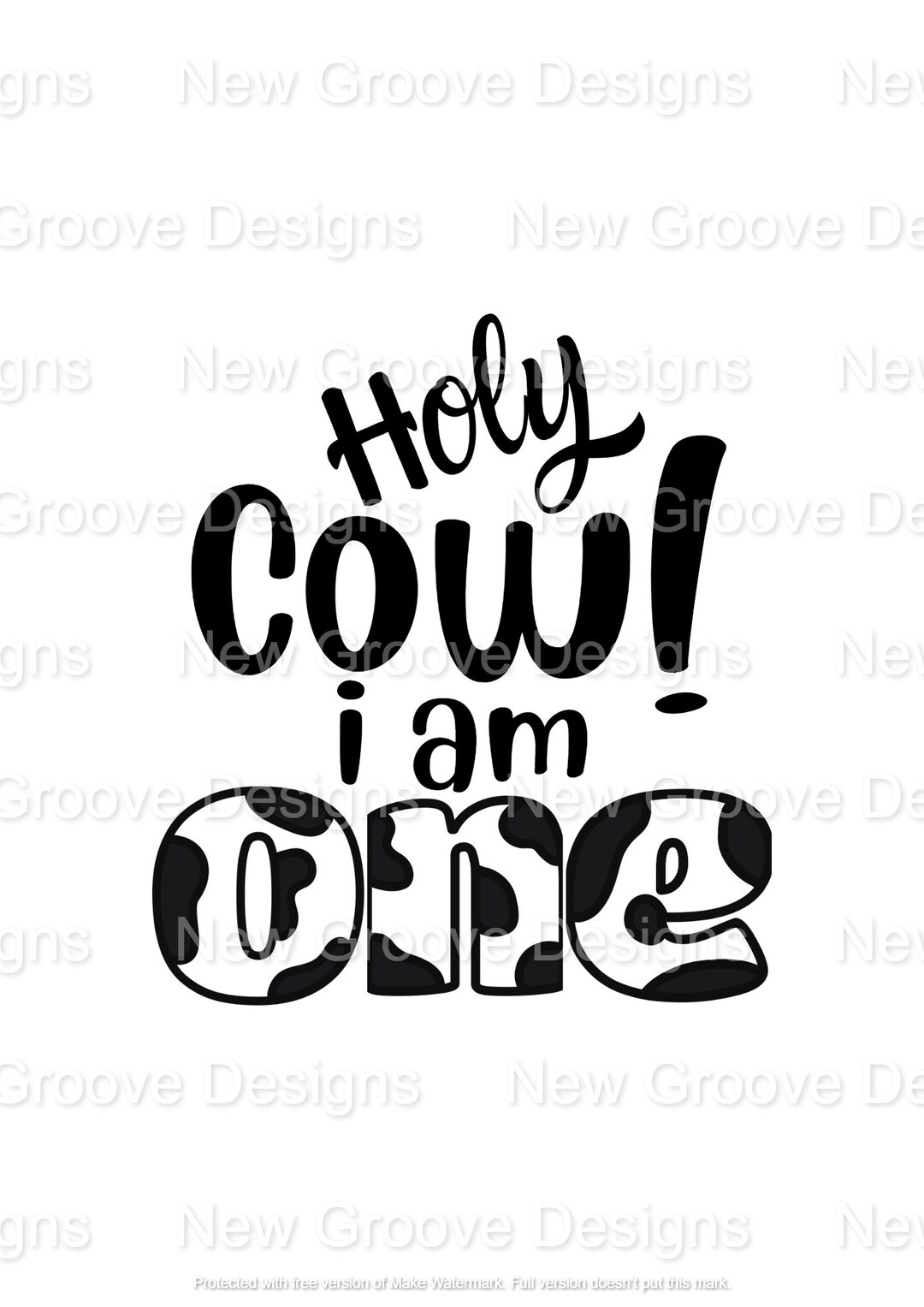 Holy Cow PNG - Etsy