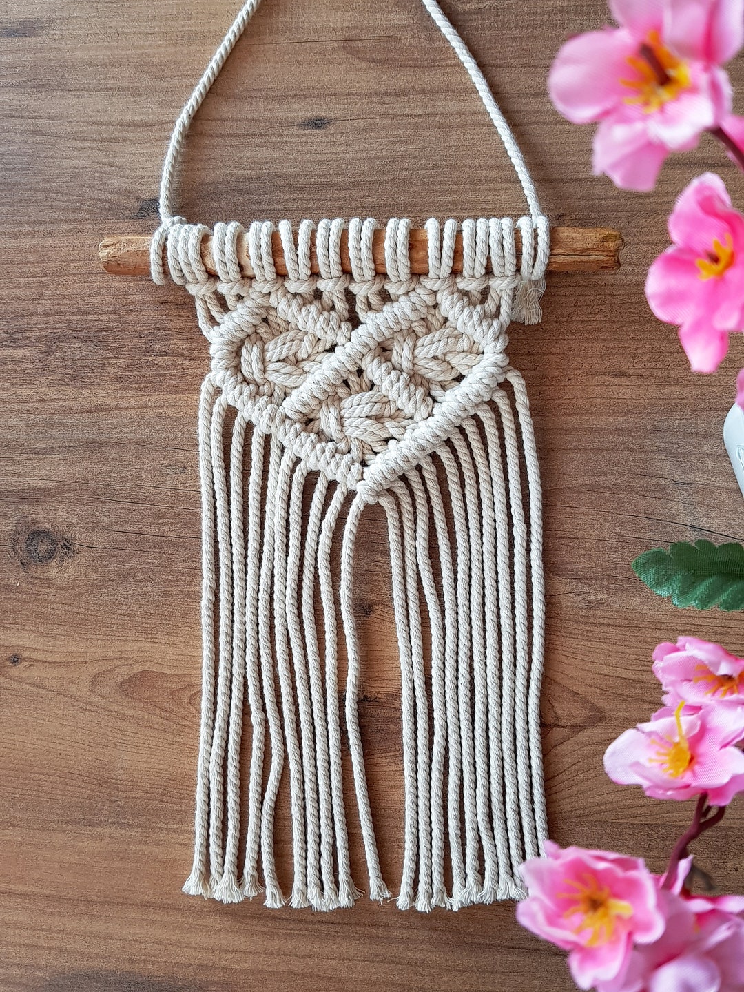 Handmade Macrame Heart Wall Hanging | Macrame Hearts | Home Decor ...